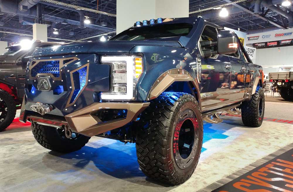 The WARN-Equipped Rigs of the SEMA Show | WARN Industries | Go Prepared.
