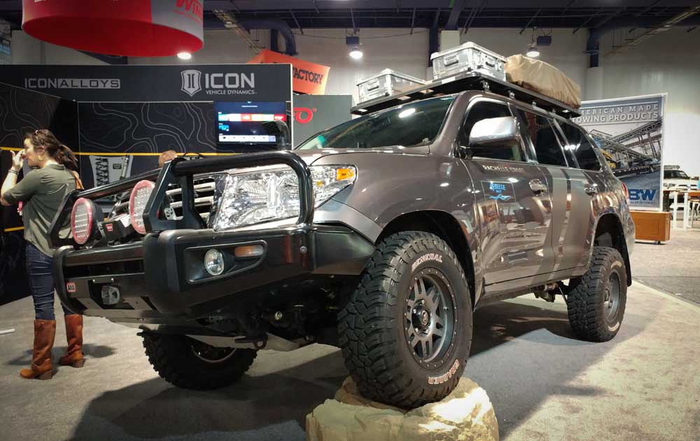 The WARN-Equipped Rigs of the SEMA Show | WARN Industries | Go Prepared.