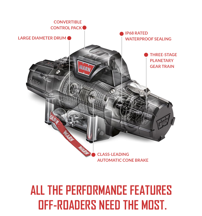 Warn Premium Winches for Trucks and SUVs | WARN Industries | Go Prepared.