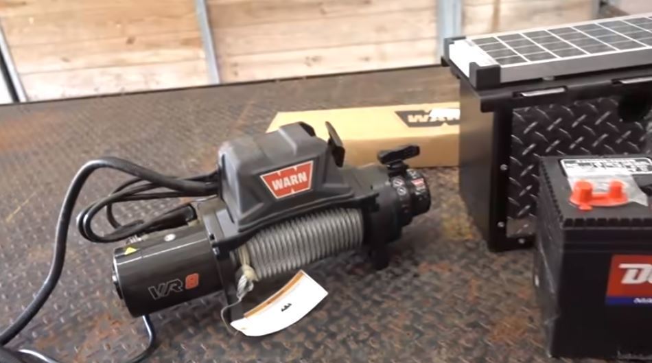 OffTheRanch Installs WARN Winch on Trailer | WARN Industries | Go Prepared.