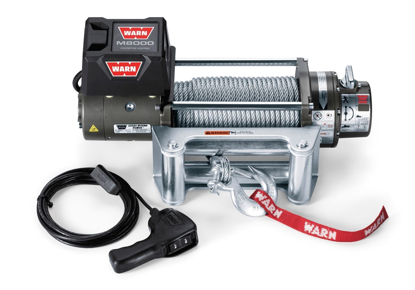 M8 Winch - 26502 | WARN Industries | Go Prepared.