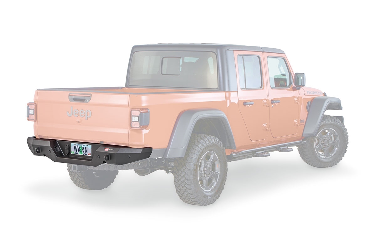 Jeep JT Gladiator rear bumper | WARN Industries | Go Prepared.