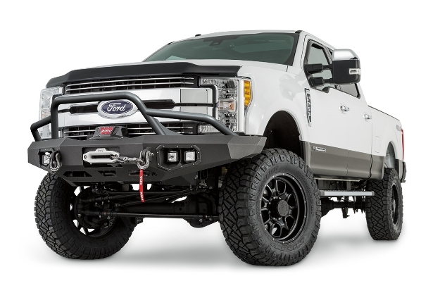 Ascent Front Bumper for Ford Super Duty - 100918 | WARN Industries | Go ...