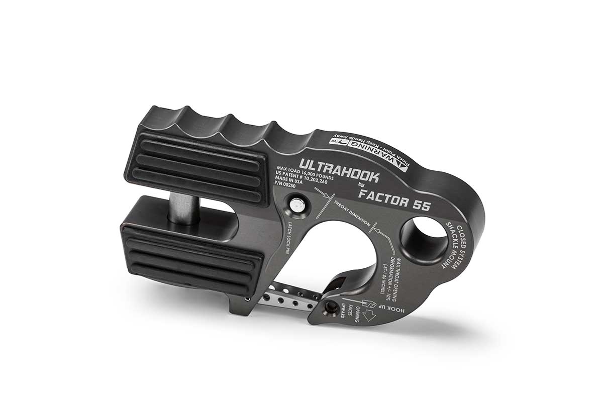 Factor 55 - UltraHook Gray - 00250-06 | WARN Industries | Go Prepared.