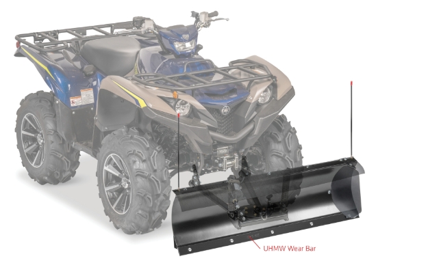 Provantage II 50" UHMW Wear Bar - 109150 | WARN Industries | Go Prepared.