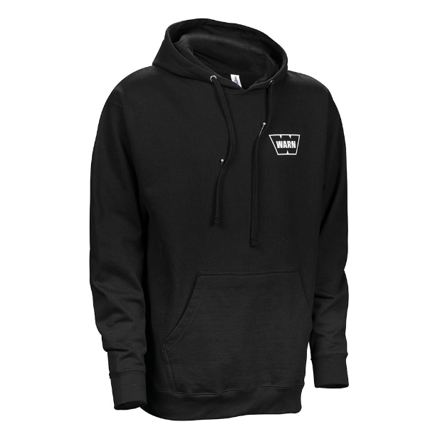 Heritage Hoodie - Black Sweatshirt | WARN Industries | Go Prepared.