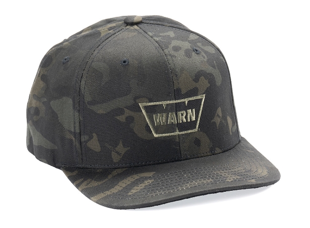 Warn Camo Snapback Hat - 40821 | WARN Industries | Go Prepared.