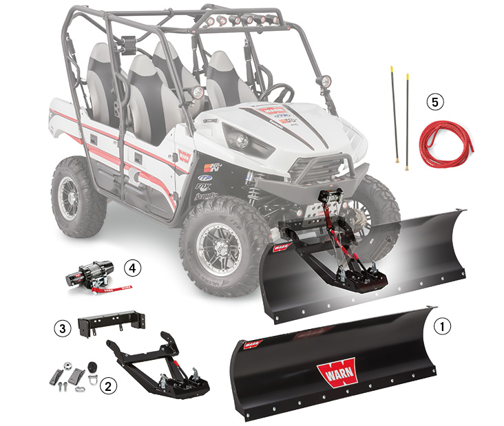 Snow Plows for ATVs and UTVs | WARN Industries | Go Prepared.
